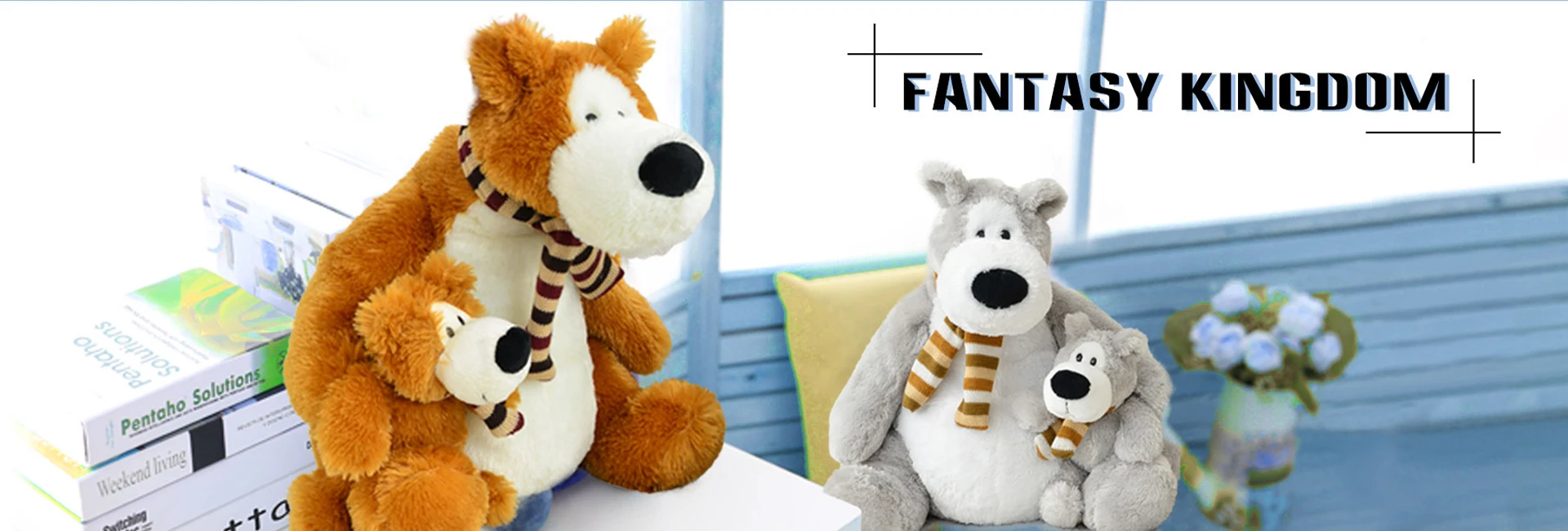 Customized 4-15 Inches Stuffed Animal Backpack Clip Handbag Keyring ...