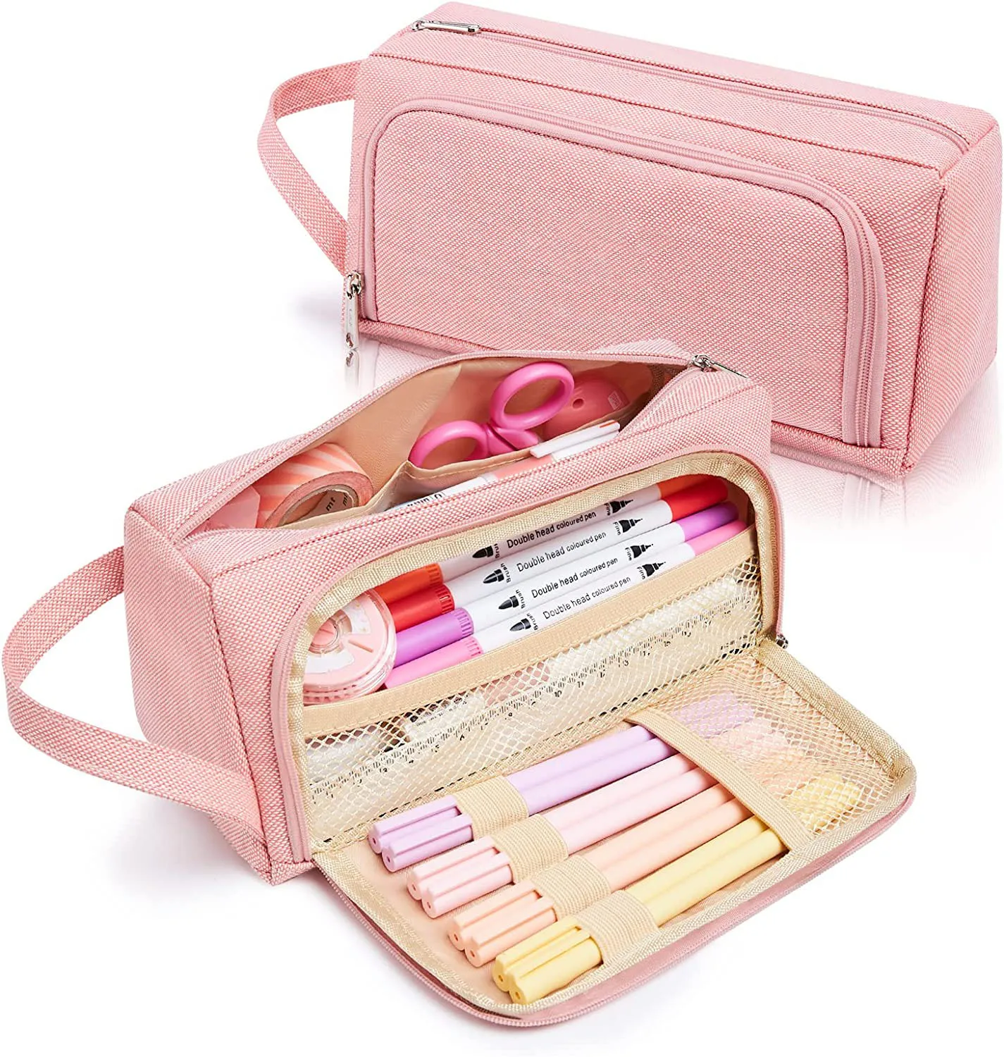 Beyond Side Opening Big Capacity Fabric Canvas Custom School Kids ...