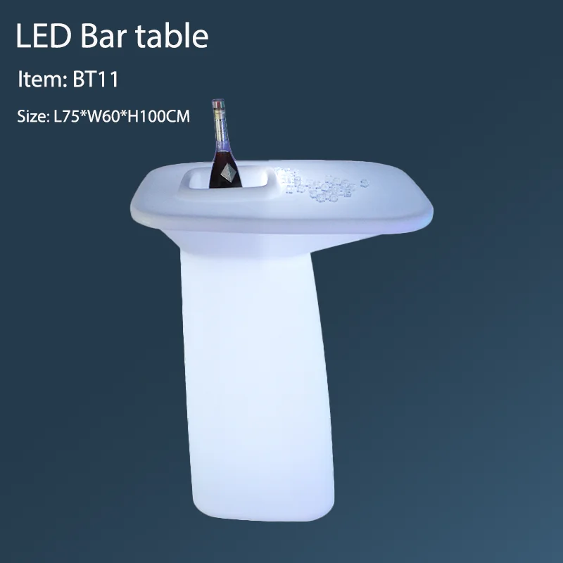 Portable Led Bar Table Illuminate Your Evenings With Led Bar Table ...