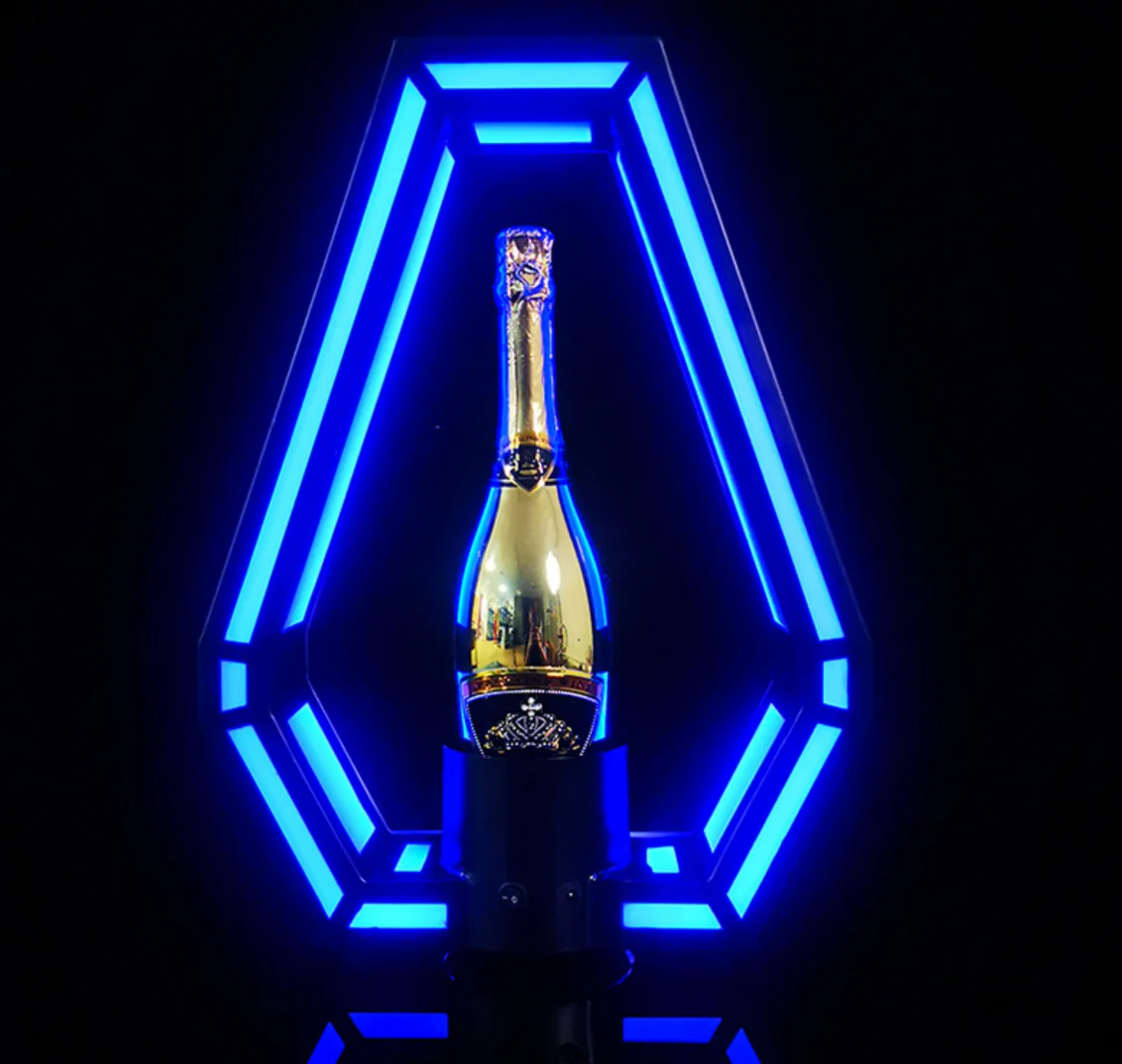 Customized Logo Led Light Base Counter Led Bottle Display Glorifier ...