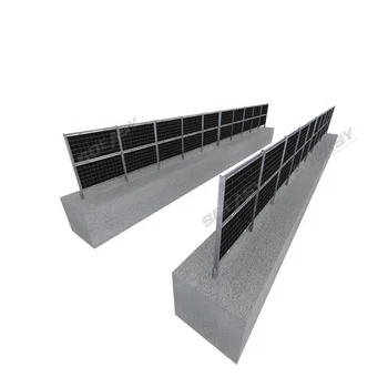 Soeasy Ground Agriculture Mount System Structure Vertical Bifacial ...