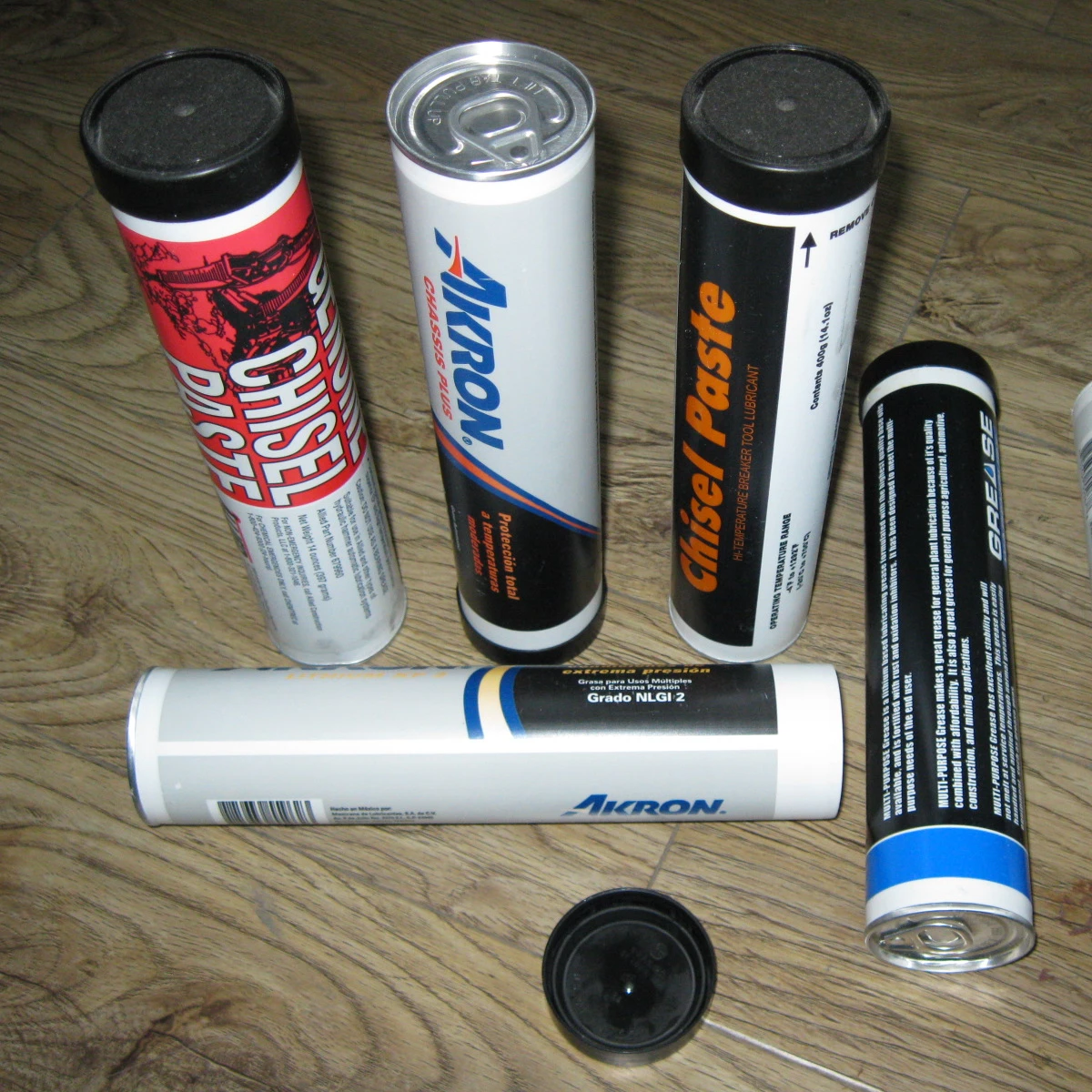 Empty Grease Cartridge - 400g Tube for Refill & Storage