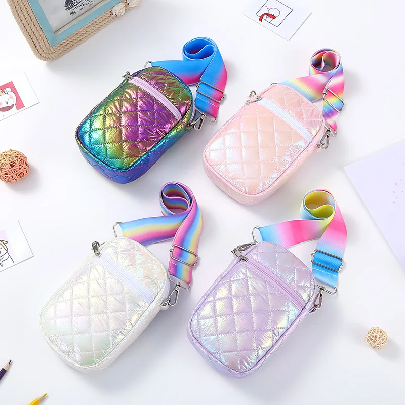 Mini Cute Rainbow Kids Crossbody Bag Girls Toddler Bag Purse Little ...