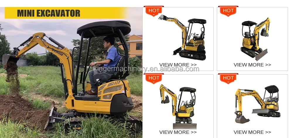 Tree Planting Ground Hole Drilling Machine KINGER Hydraulic Earth Auger ...