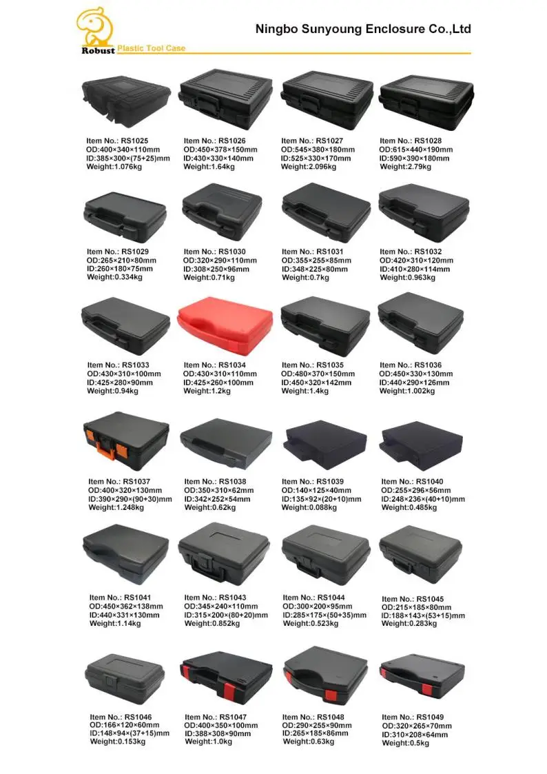 Robustcase - Durable Tool Carrying Case with Custom Foam