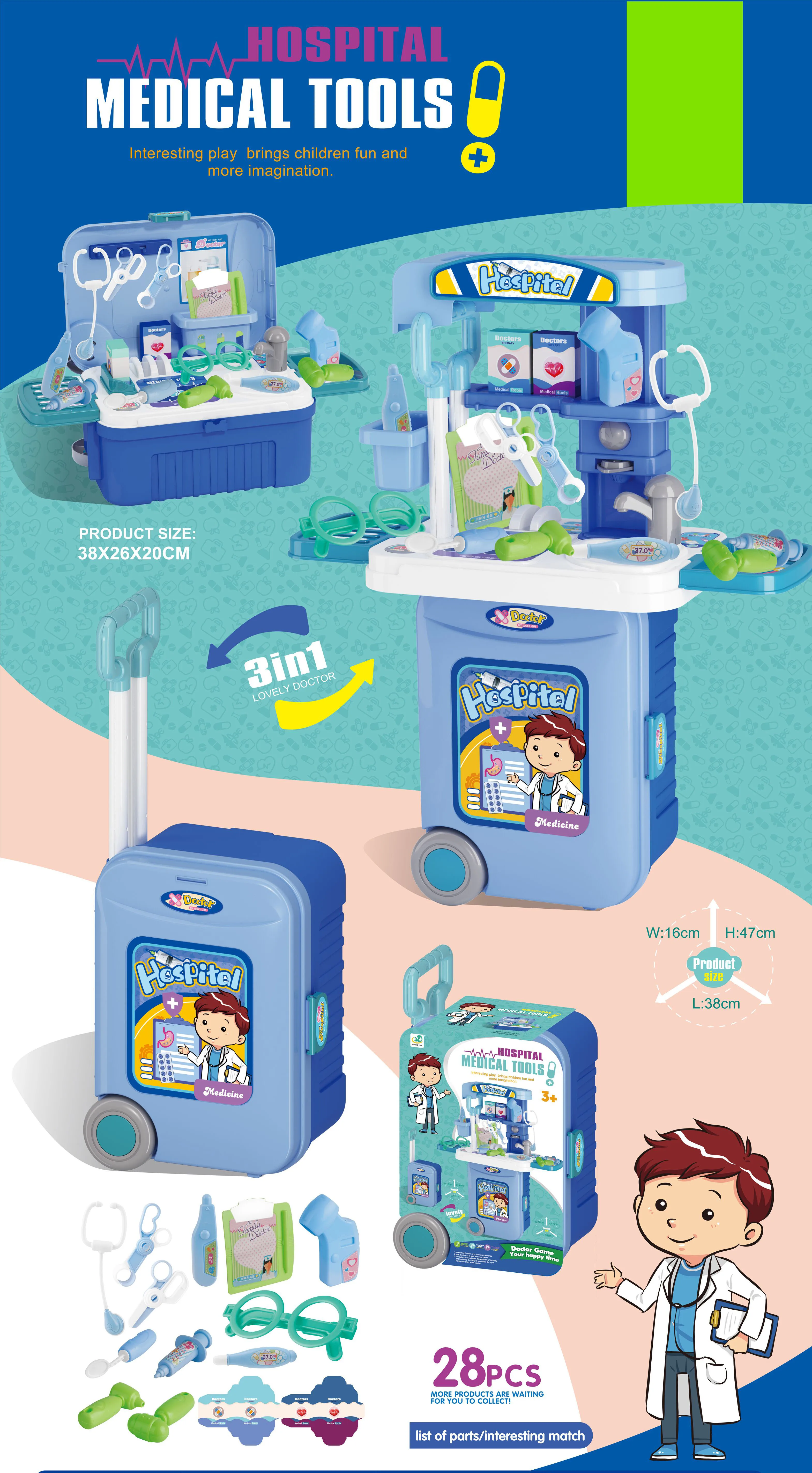 Kids Doctor Play Set for Kids Toy,Doctor Kit for Kids Dentist Toy ...