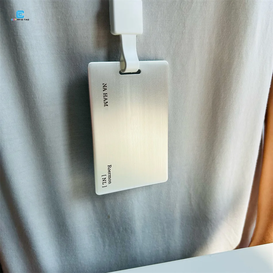 Printable Engraved Stainless Steel NFC Metal Card Custom NFC Metal ID ...