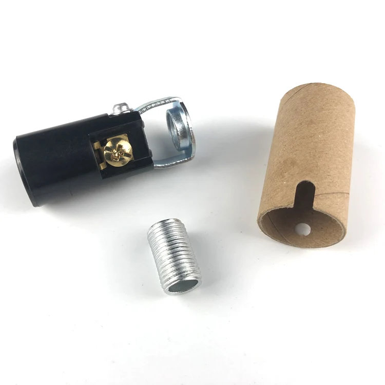 E12 Lamp Holder - Bakelite Lamp Socket with 1-Year Warranty