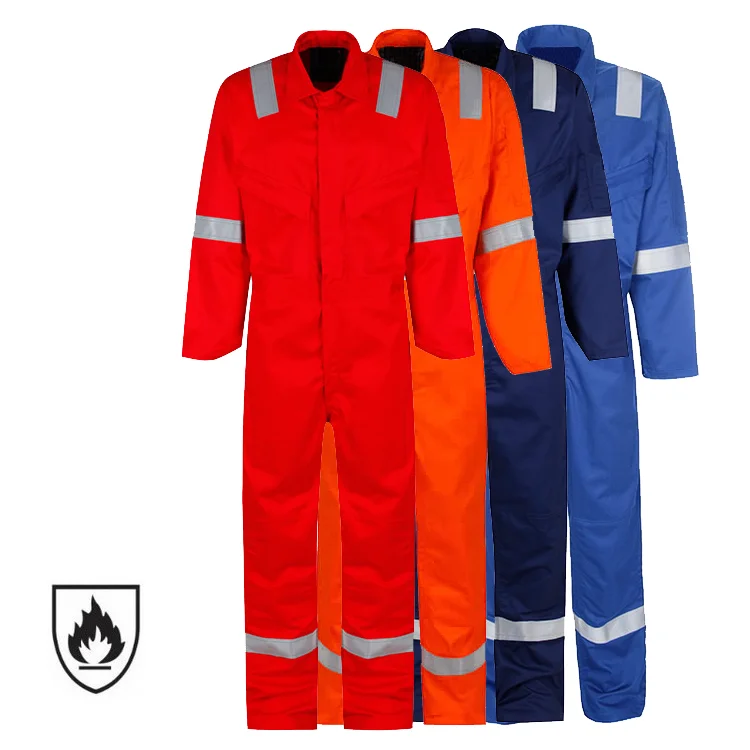 Hot Sale Nfpa 2112 En 11612 Oil And Gas Fire Retardent Overall Fr ...