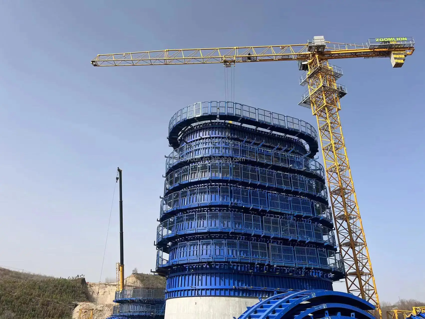 Formwork System Bridge Formwork for Columns square Peri Mould Pier ...