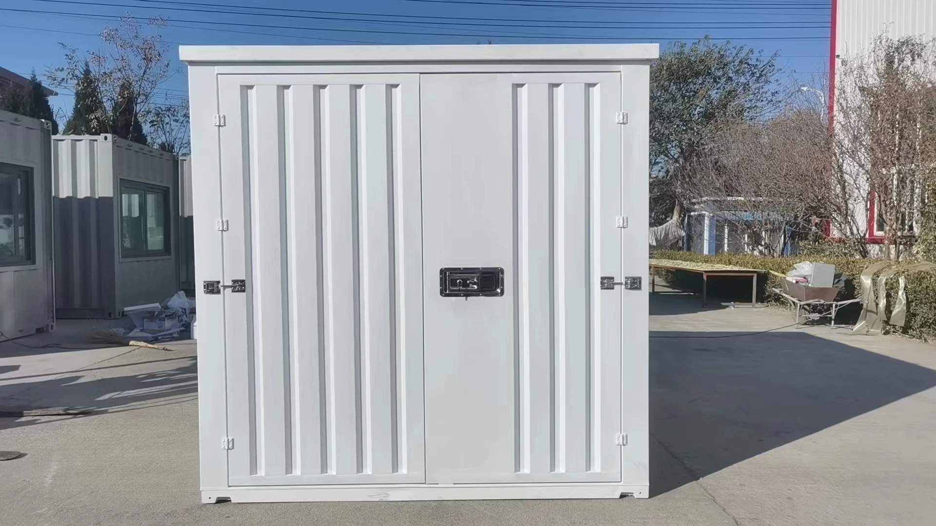 Flatpack Containers Foldable Units Cabin Prefab Houses 9ft 19ft ...