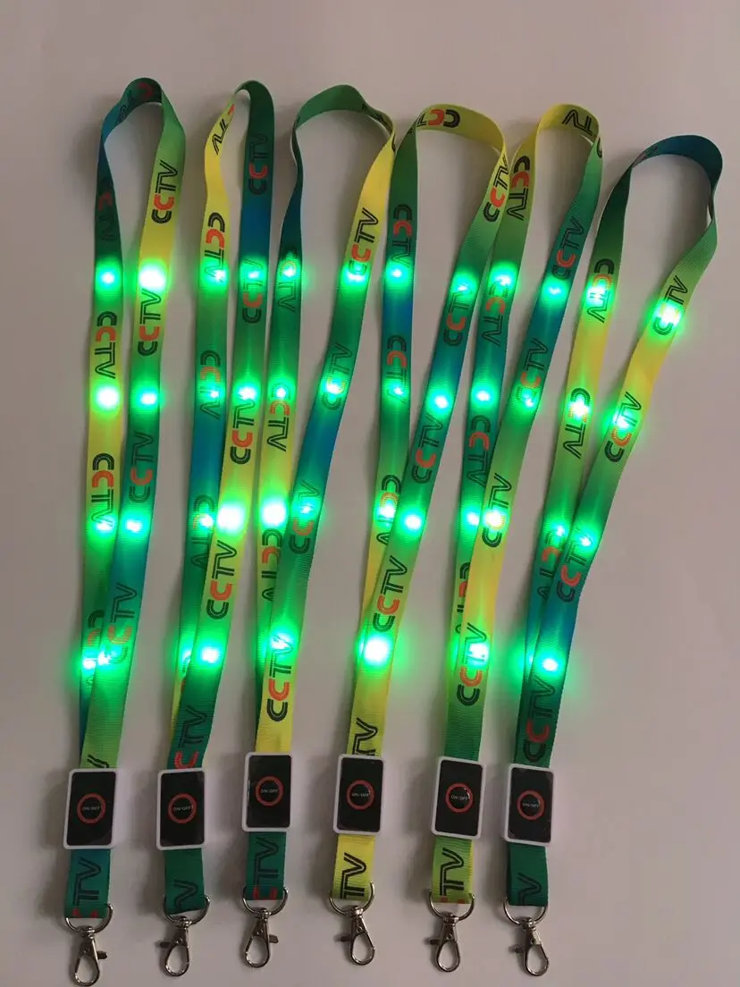 Custom Logo Lighted Neck Lanyard - Perfect Promotional Gift