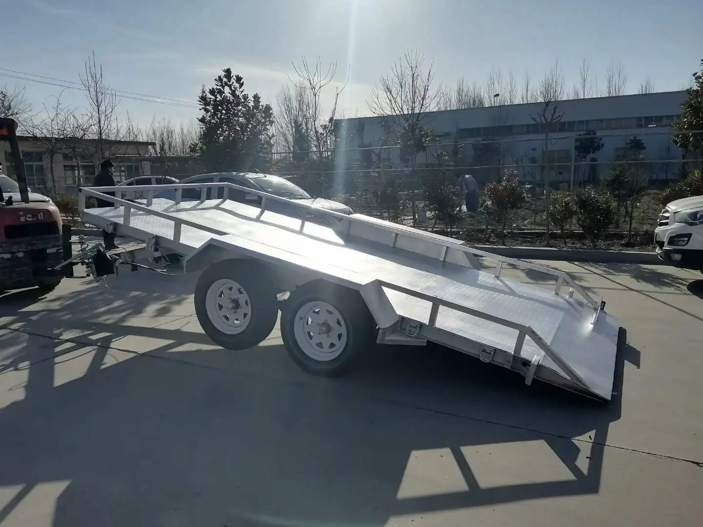 Trailer with Ramp Customized Size Made in China| Alibaba.com
