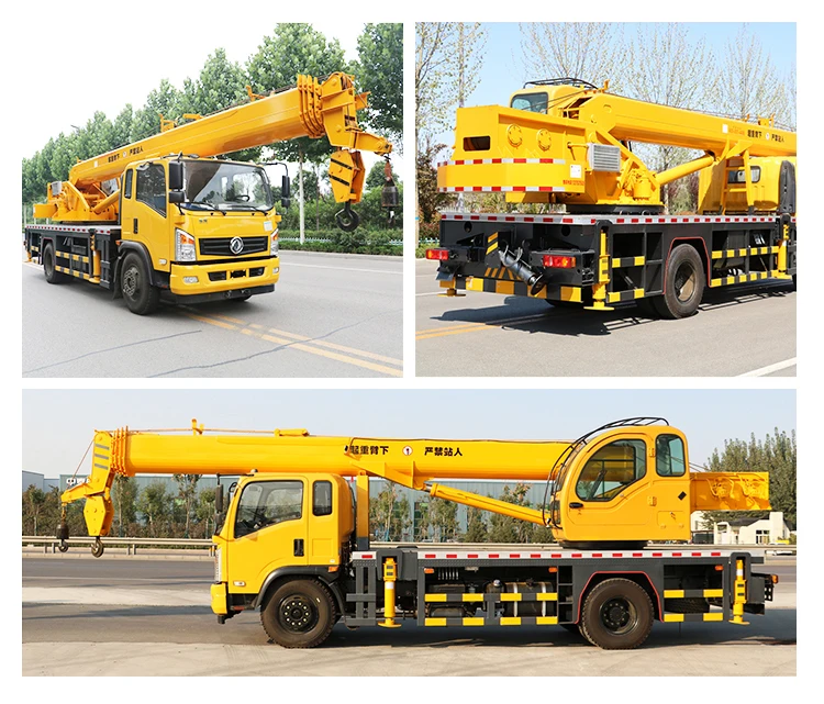 15t 16ton Mobile Truck Crane Hydraulic Construction Vehicle with Liyuan ...