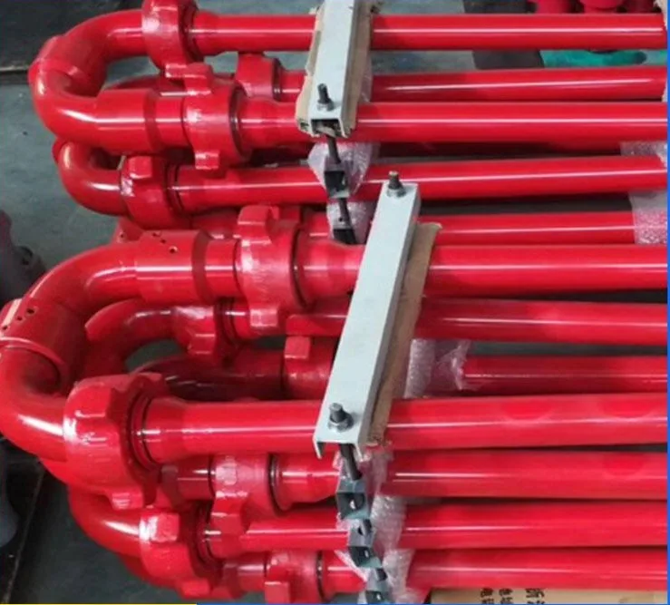 High Pressure Chiksan Cementing And Circulating Steel Hose Loop For ...