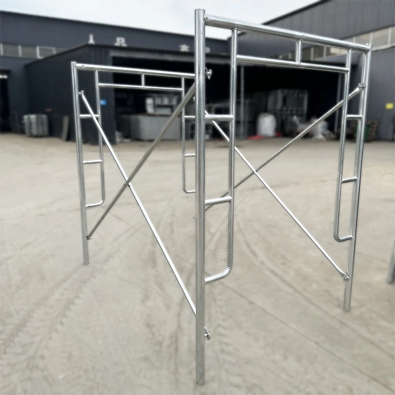 Standard Scaffolding Walk Thru Frame Shoring Frame Scaffolding For Sale - Buy Galvanized Powder ...