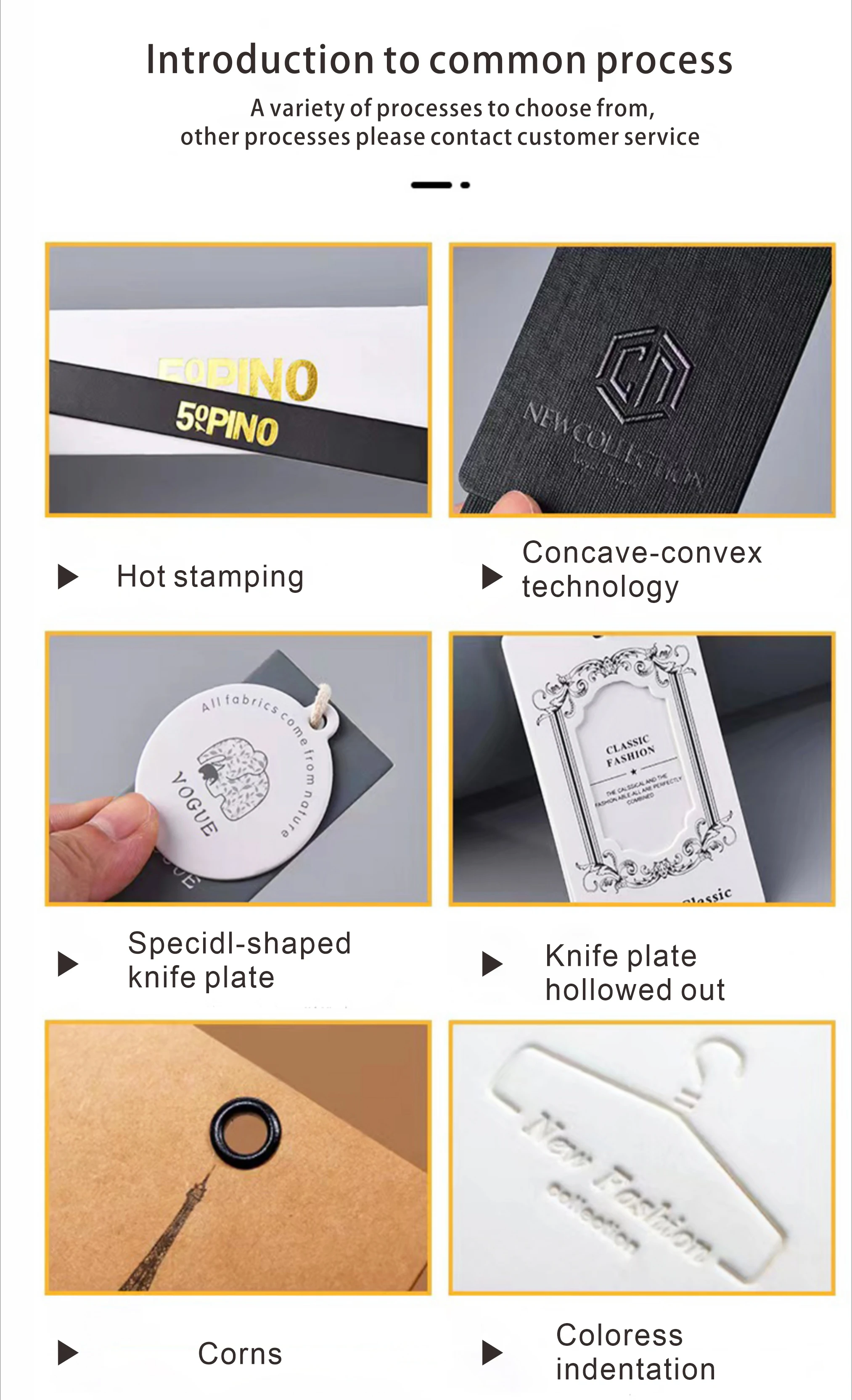 Low Moq Custom Hand Tags Labels For Clothes Private Label Tags With Own ...