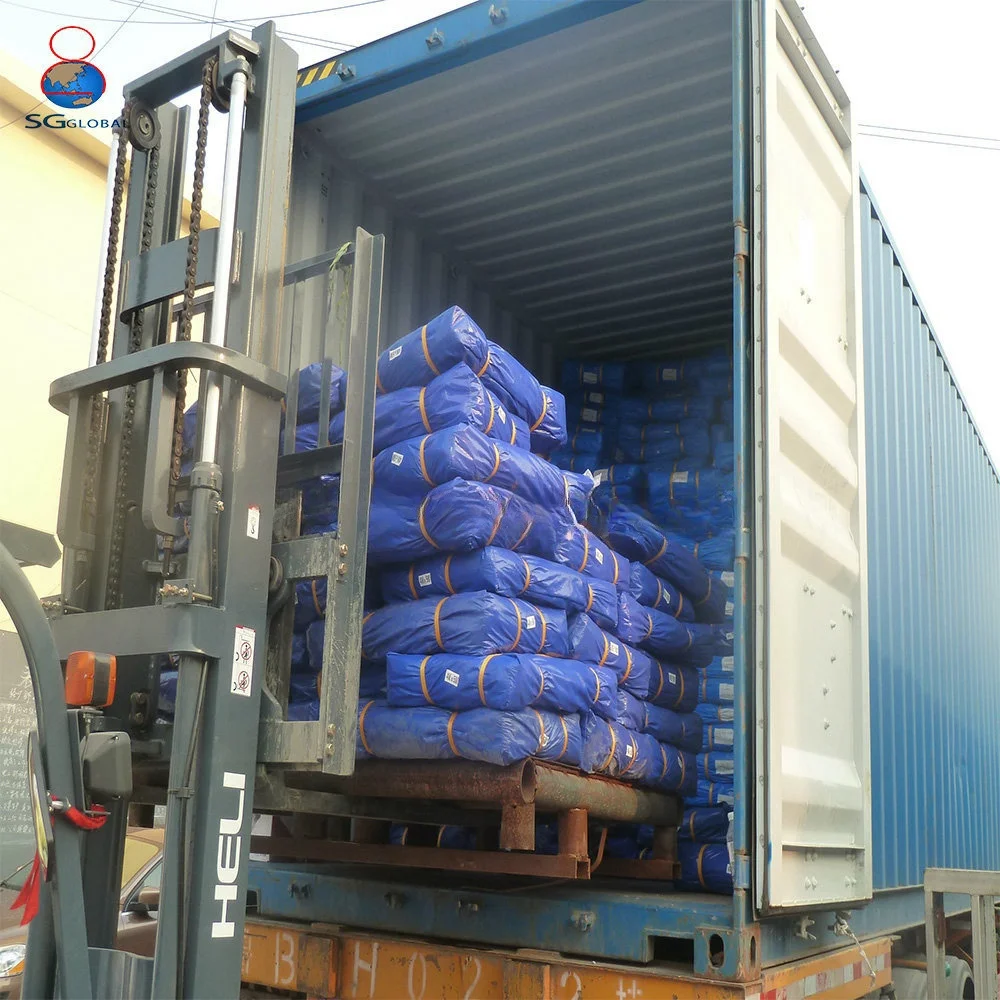 Recyclable Waterproof PE Coated Poly Plain Heavyweight Woven Tarp ...