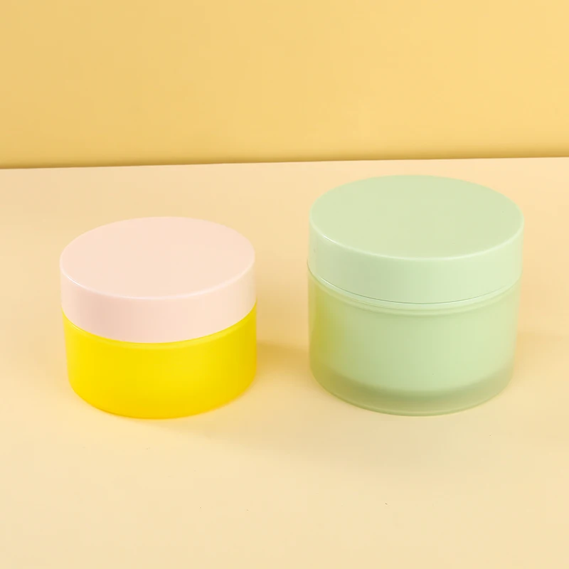 Body Butter Jar Double Wall Face Cream Container 50g 200g PCR Cosmetic ...