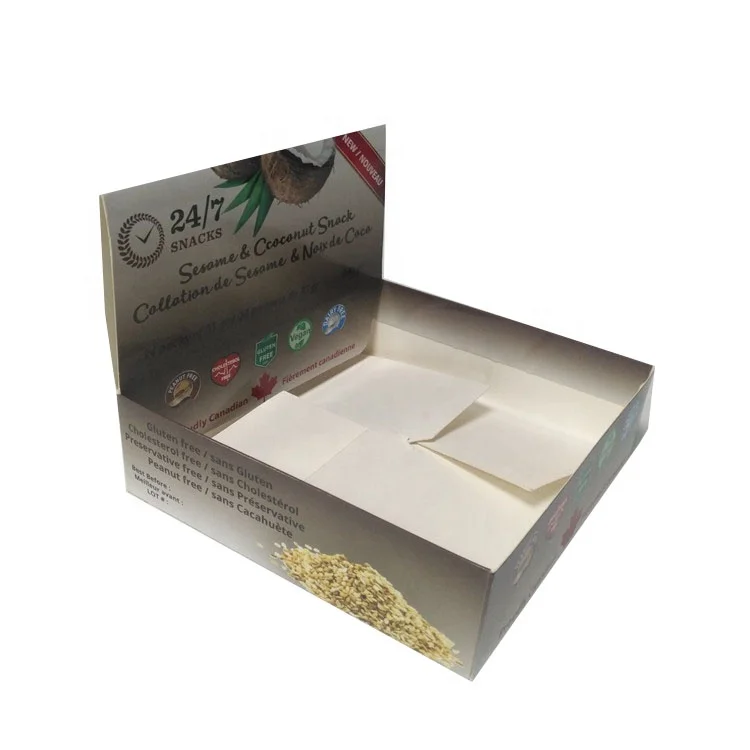 Shelf Ready Box Tear Away Packaging Paper Display Box Corrugated ...