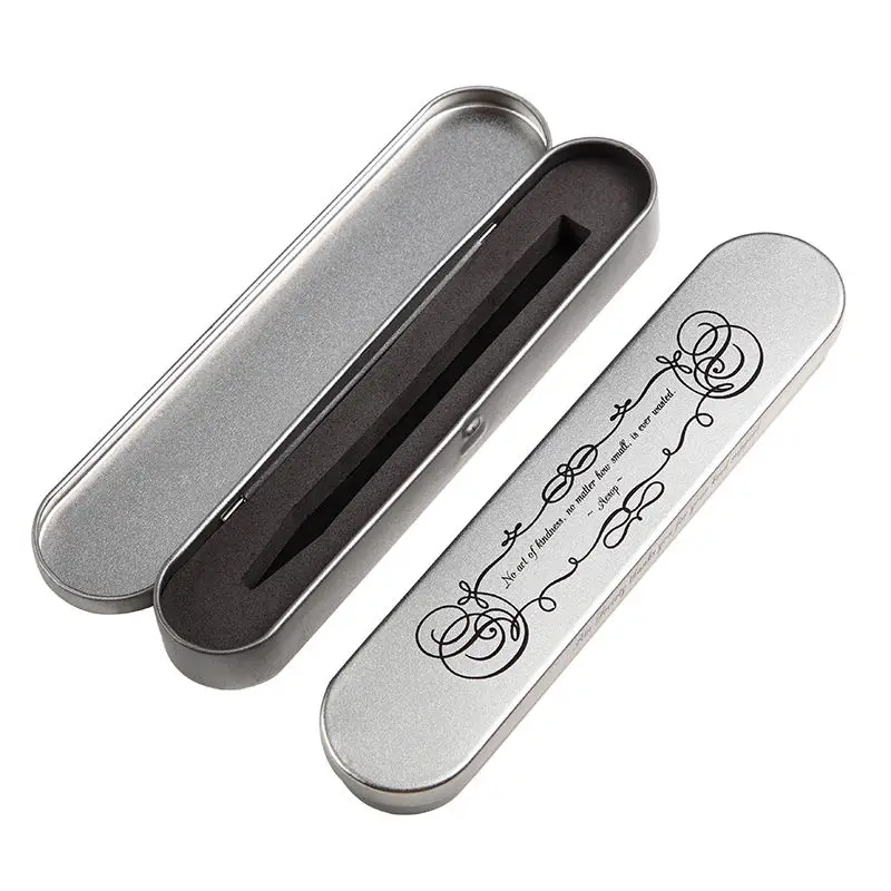 Customizable Metal Pen Tin Box - Perfect Gift Solution