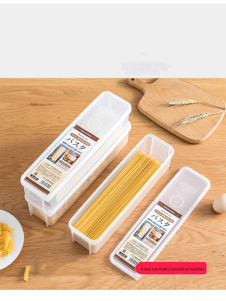 Noodle Storage Box Spaghetti Preservation Box Kitchen Noodle Hanging ...