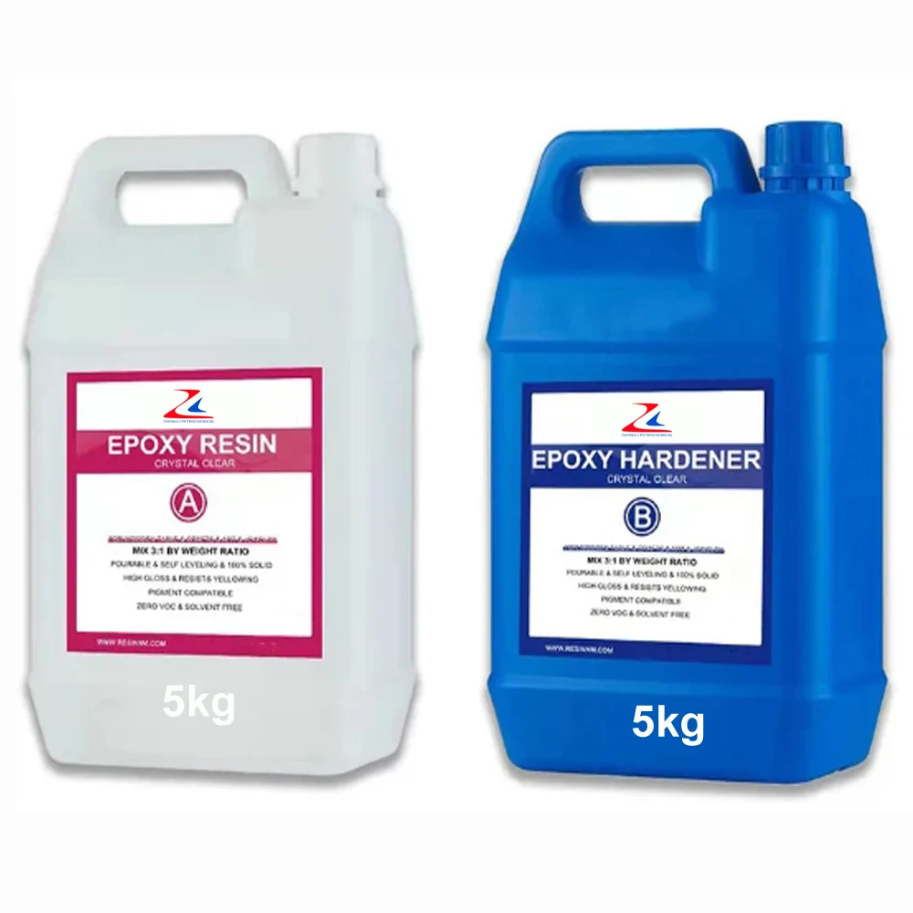 Resin Epoxy Liquid and Hardener Clear Resin for River Tables Crafts ...