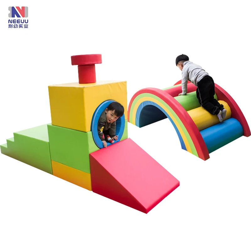 Free Design Kids Soft Bridge Play Equipment Toddler Indoor Climbing Toys