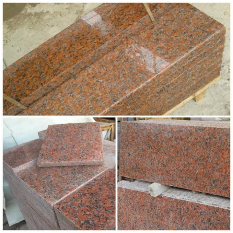 Maple Red Granite Countertop Kerbstone Brick Paver Tile - Buy Granite ...