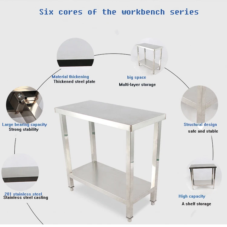 Stainless Steel Packing Counterboard Test Bench Workbench Dining ...