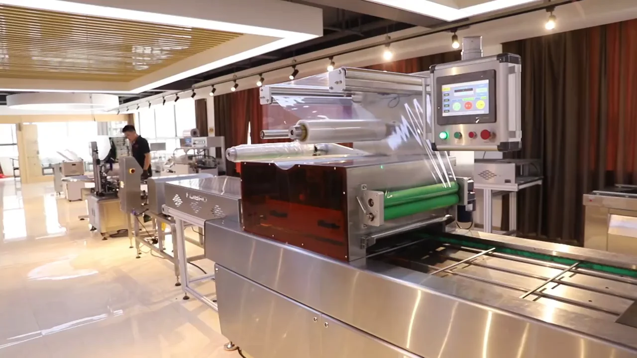 Map Tray Sealer Skin Vacuum Packing Machine High Speed Tray Sealing ...