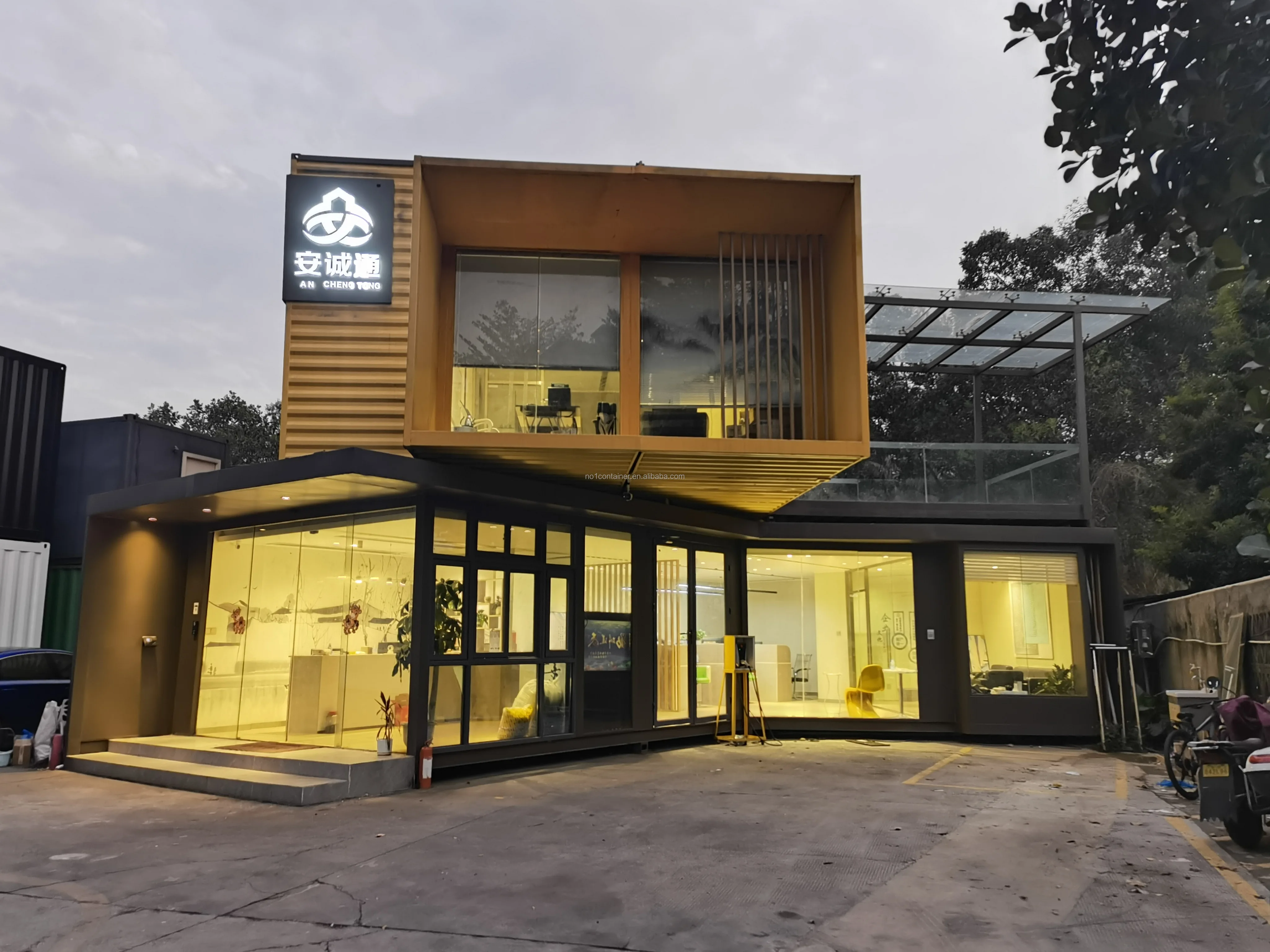 Container Shop Design 20ft Container Prefabricated Coffee Shop Kiosk ...