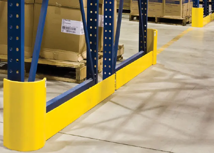 Warehouse Pallet Rack Steel Upright Protectors Pallet Racking Column ...