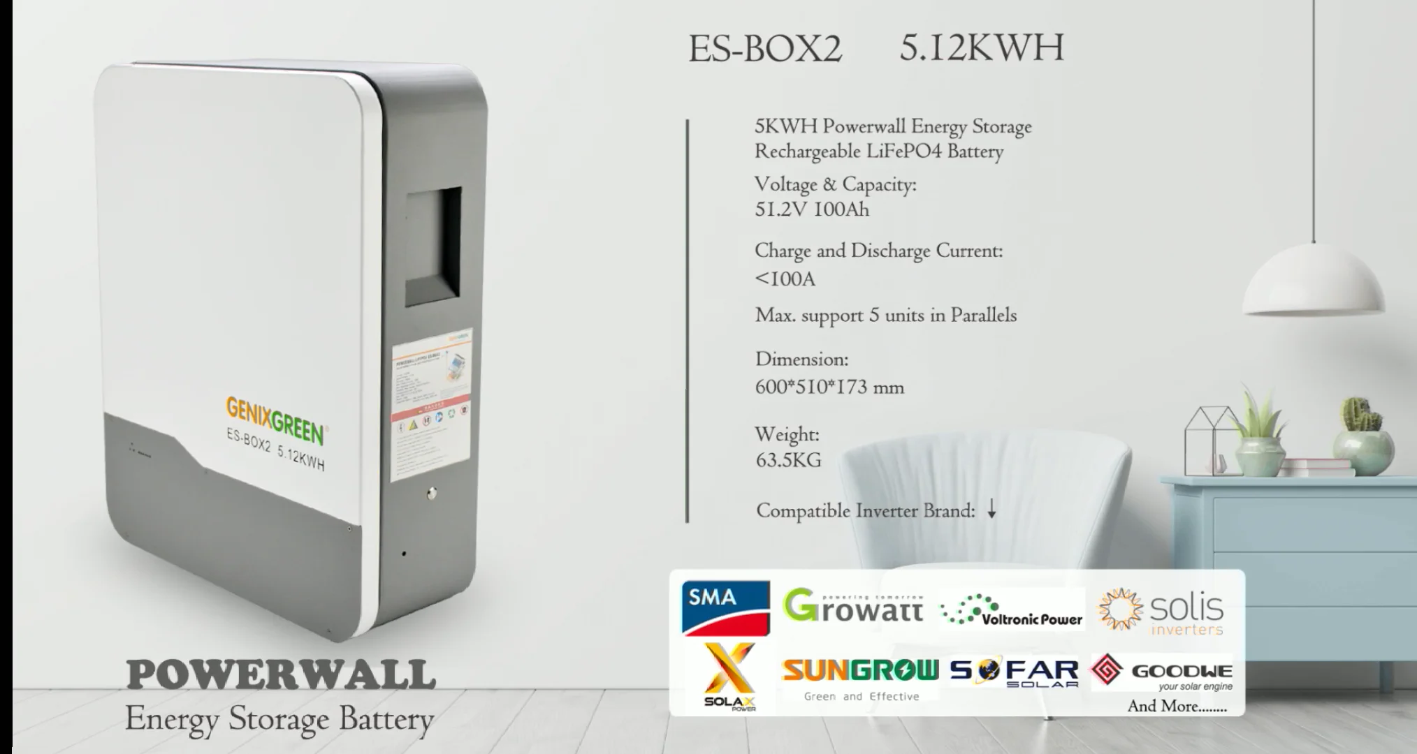 Lifepo4 100ah Batteries Bts Power Wall Solar System 20kwh Ups Power Box ...