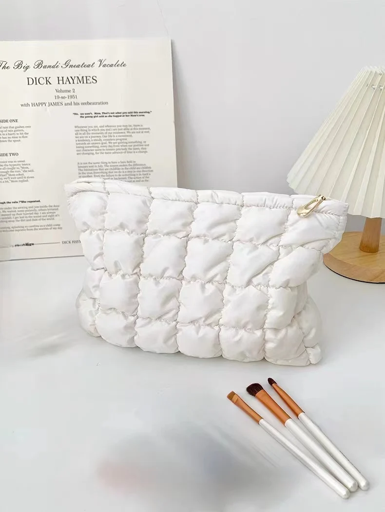 Soft Cotton Solid Color High Appearance Level Cream Color Cloud Puff ...