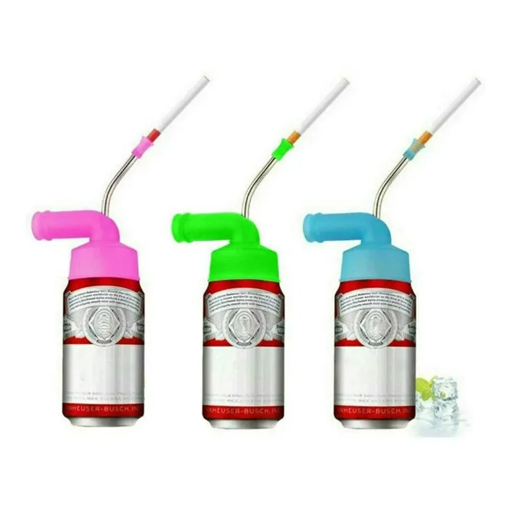 Customized Logo Beer Bong Can Snorkel - Eco-Friendly Fun