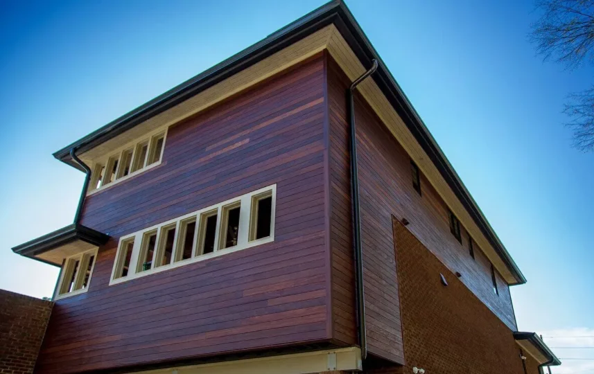 Natural Teak Wood Outdoor Cladding - Cumaru Hardwood Siding