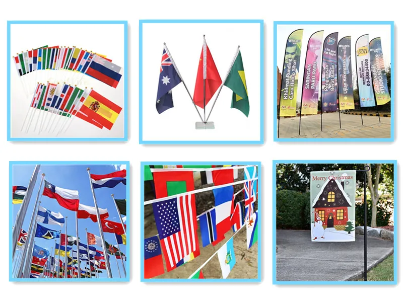 Huiyi Manufacturing Custom Countries Flags Printing Logo Polyester ...