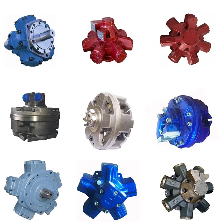 1000 RPM High Speed Hydraulic Motor - Metal Steel INI INM Series