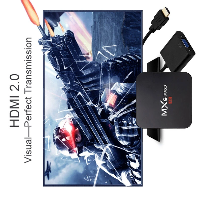 New Mxg Pro Rk3229 Android 7.1 TV Box Set Top Box 1G Ram 8g Rom IP TV ...