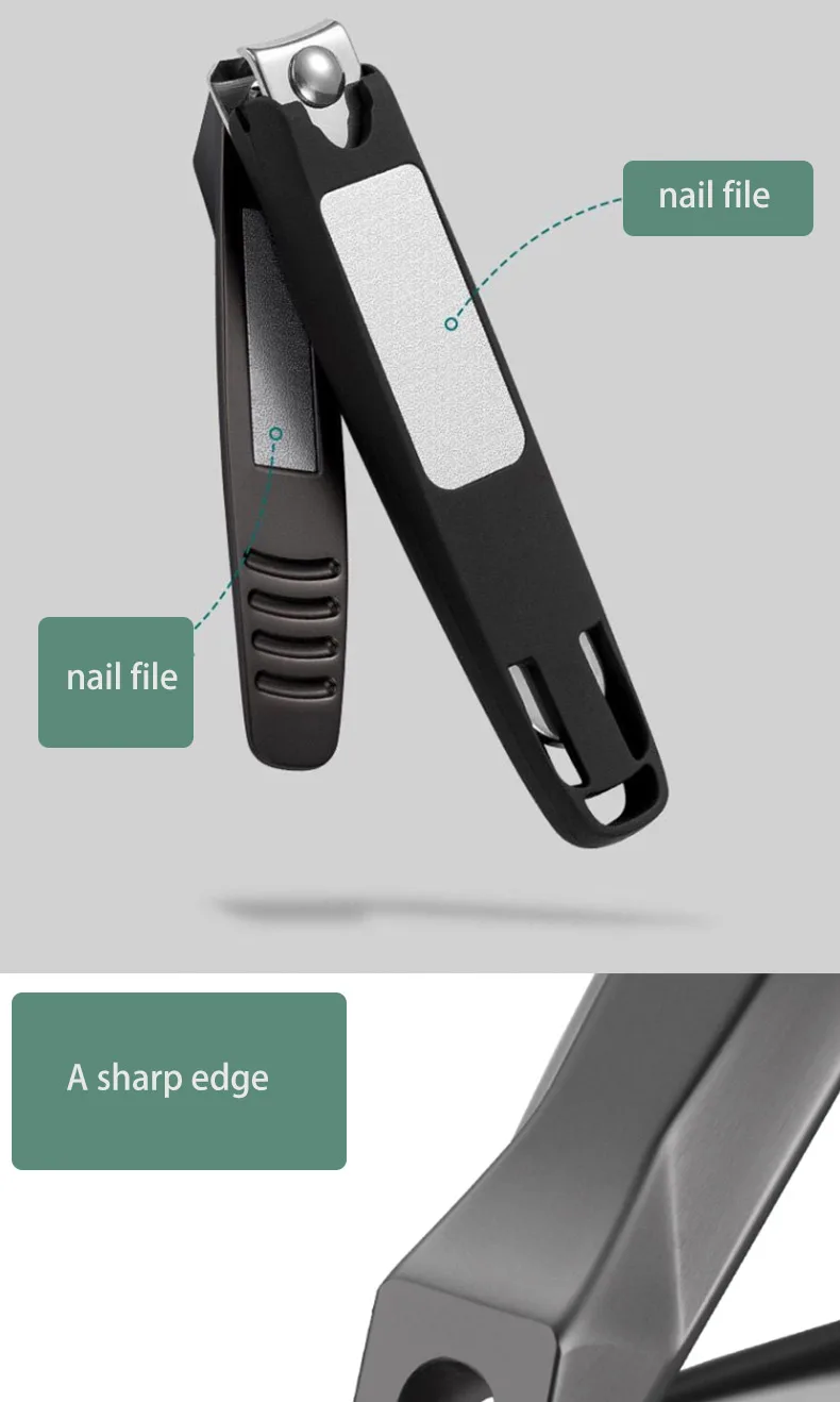 Factory Direct Price Stainless Steel Nail Cutter Manicure Tool Sharp ...