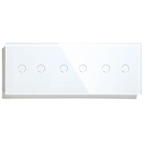 Mvava Gold Black Grey White Glass Panel Light Smart Switch