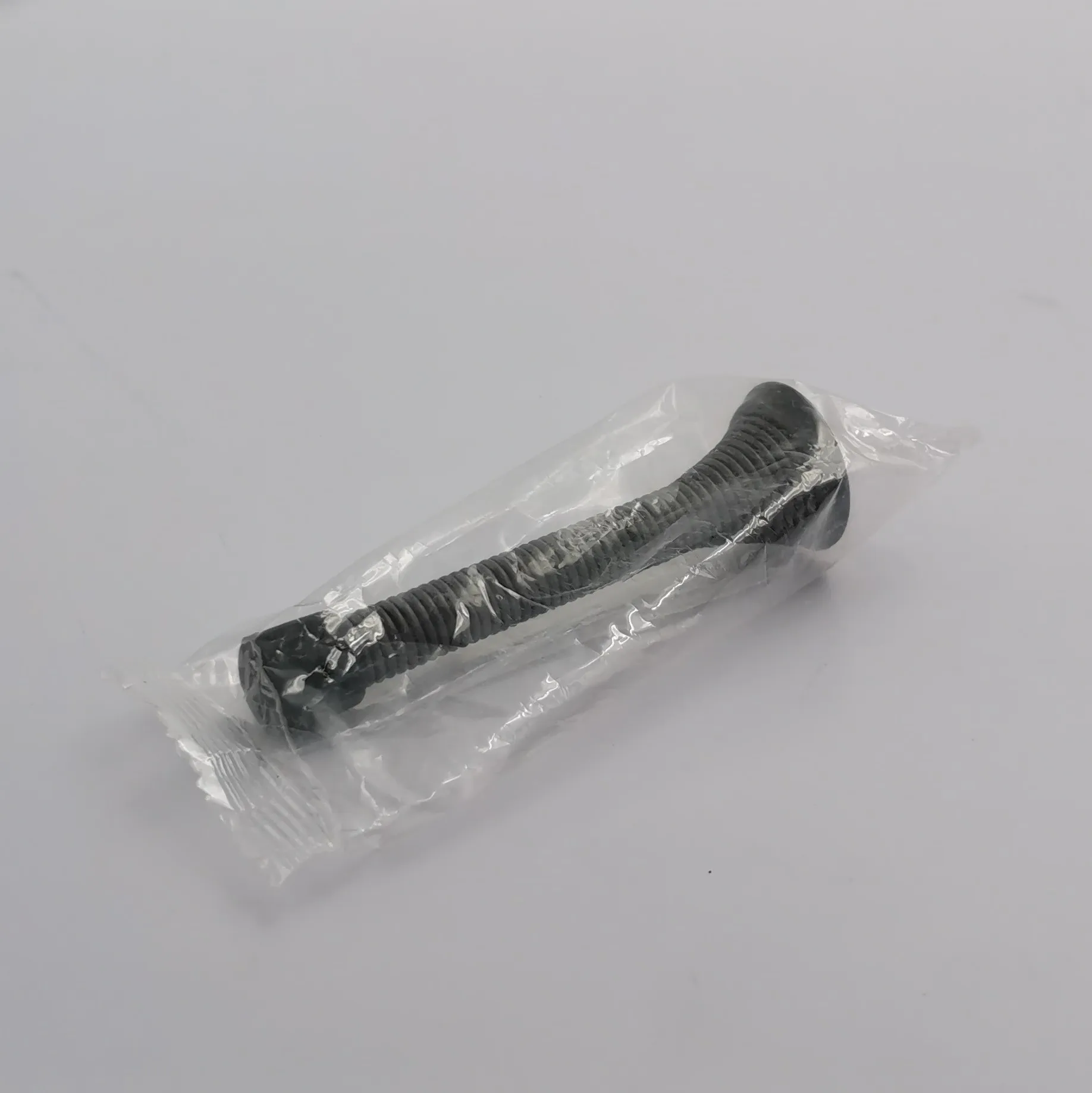 Flexible Steel Spring Door Stopper With Rubber Top 3 1/8" Nickel Silver ...