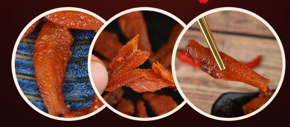 Jinzai Anchovy Chinese Snack Spicy Dried Fish Small Packets Instant ...