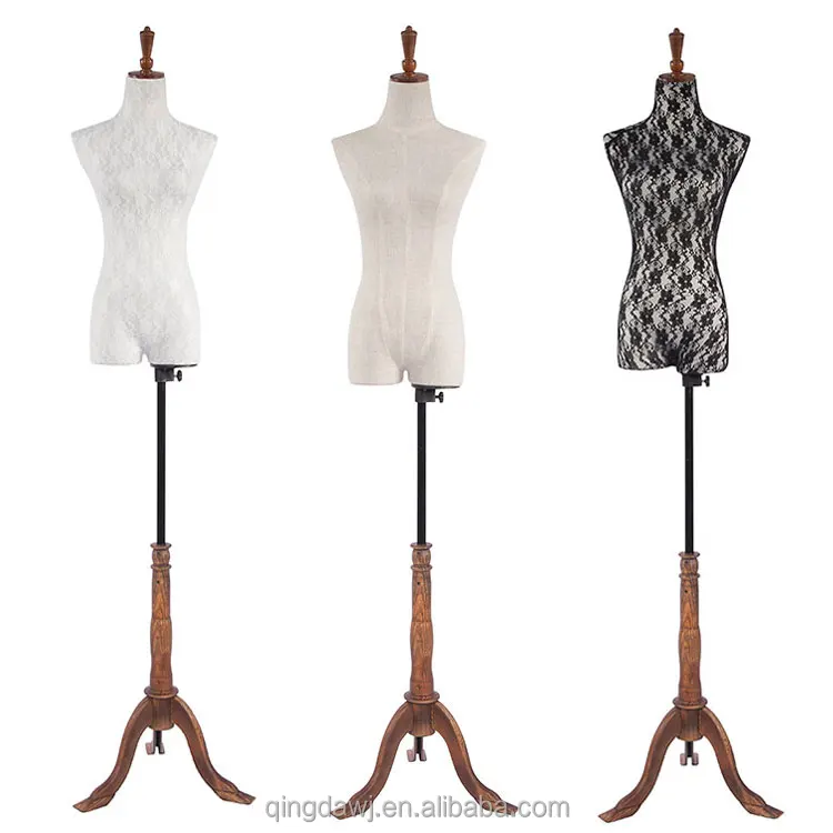 Garment Display Mannequins Female Body Luxury Adjustable Upper Body ...