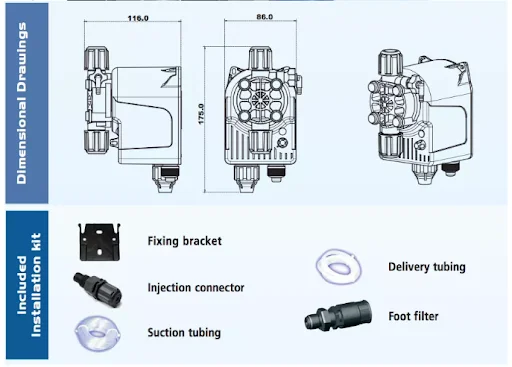 500 AKS AKL APG TPG TPR SEKO Dosing Pump - Efficient & Reliable