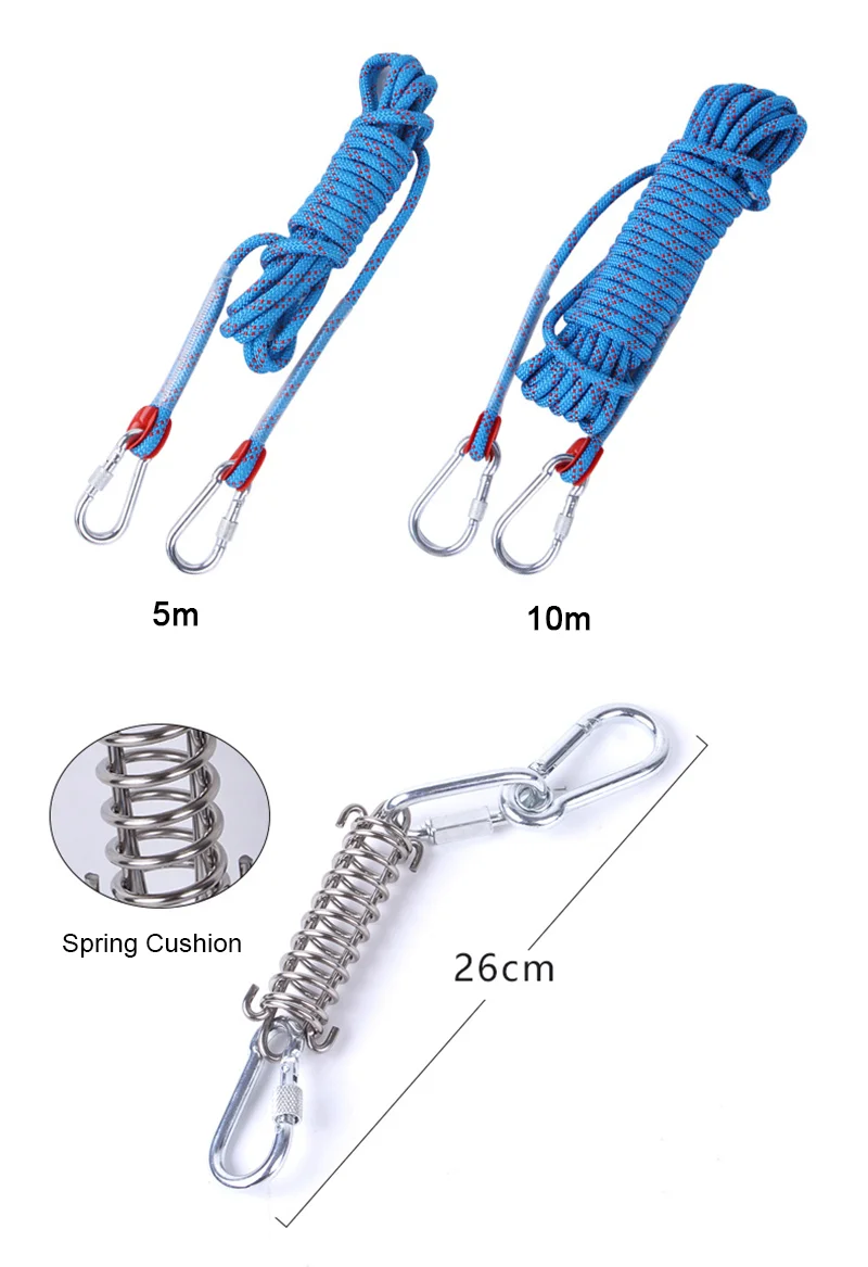 Tether Outdoor Dog Toy - Heavy Duty Spring Pole Pitbull Tug Toy