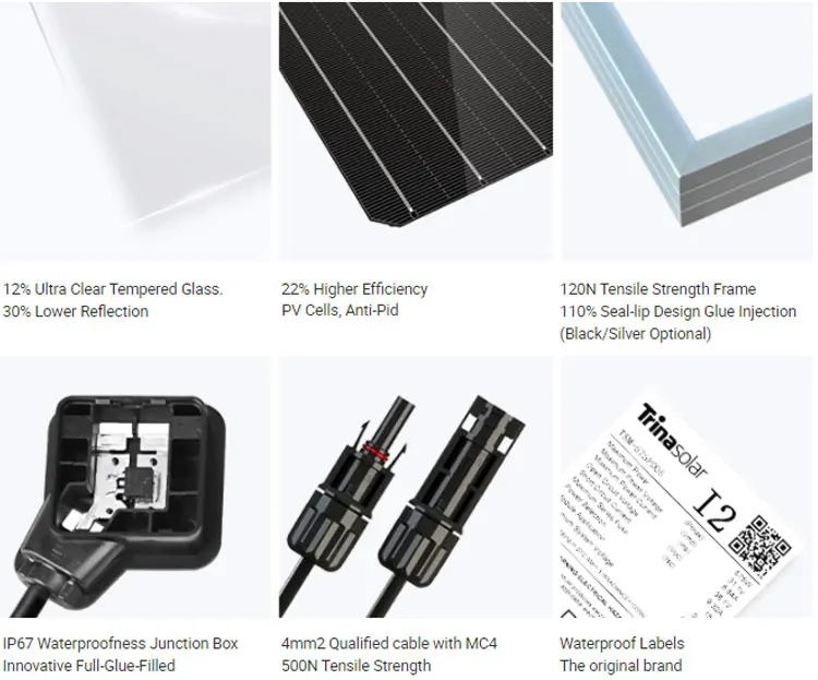 LONGI JA CSUN RISEN Solar Panels - High Efficiency & Durability