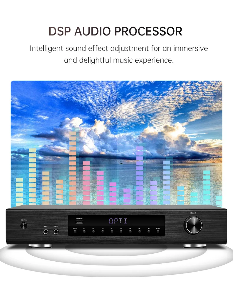 High Power 6 Zone 12ch Amplifier - Hyper Sound PA-6600