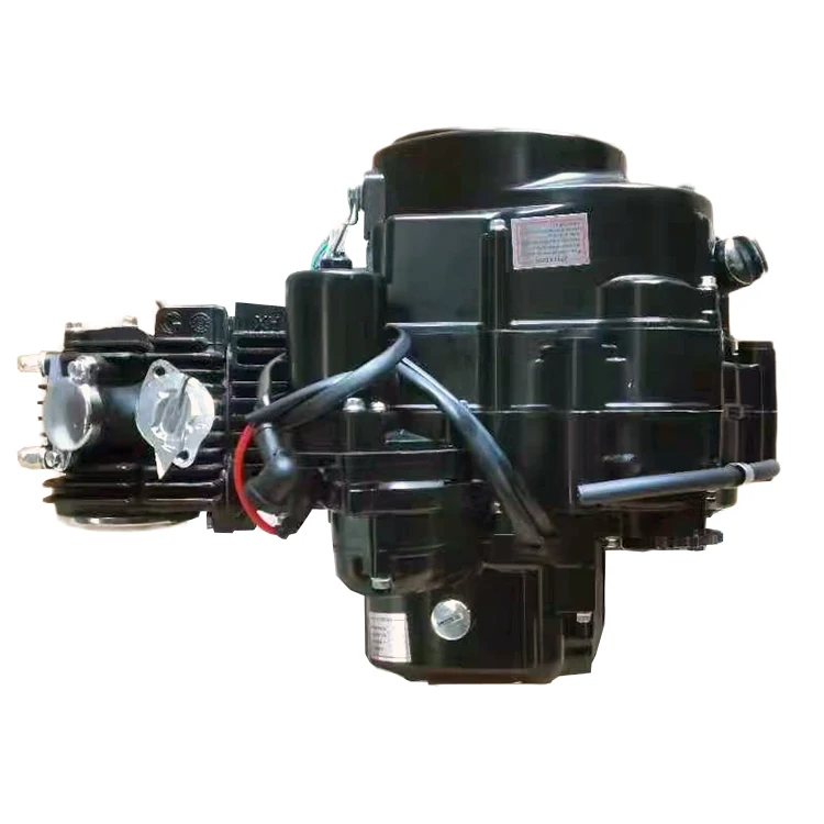 110cc 4-Speed Electric Kick Start Engine Motor Kit Pit Dirt Bike 428 ...